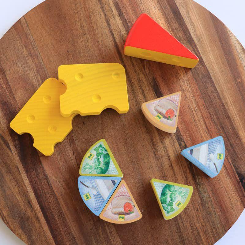 エド・インター（Ed・Inter） おもちゃ おままごとセット 子供 食材 木製 1歳 知育玩具 Erizi チーズアソート 男の子 女の子 ...