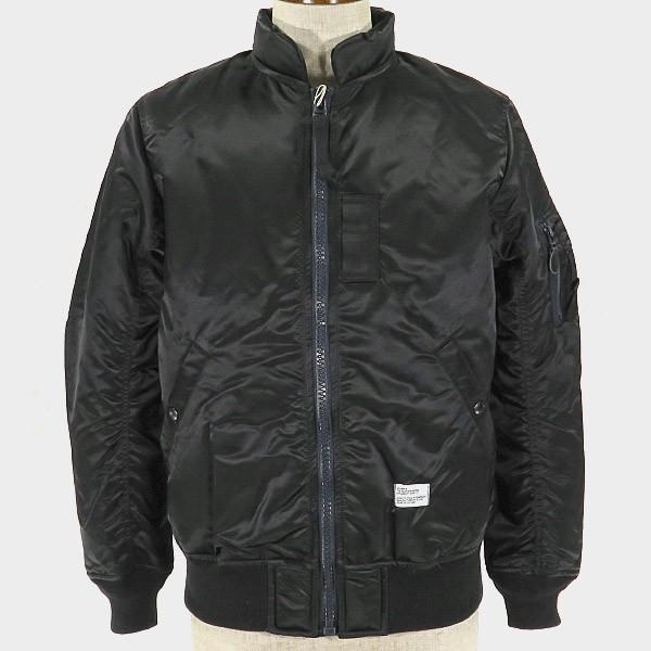 BEDWIN(ベドウィン) BEDWIN MA-1 JKT DUFFY メンズ アウター MA1 ミリタリー ボンバー フライト ジャケット ブラック/黒 : Nana ...