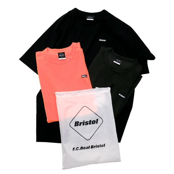 F.C.Real Bristol エフシーレアルブリストル 20AW 3PACK TEE FCRB-202077 3枚パック Tシャツ セット F.C.R.B. ブラック オレンジ カーキ ...