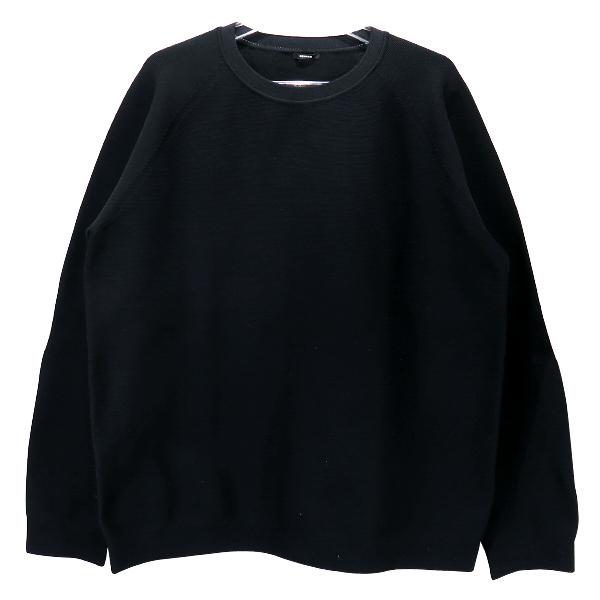 DENHAM デンハム トップス WG TECH CREW KNIT 27190-3-71502 テック クルー ニット ブラック セーター ...