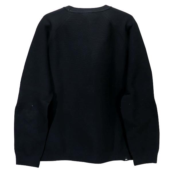DENHAM デンハム トップス WG TECH CREW KNIT 27190-3-71502 テック クルー ニット ブラック セーター ...