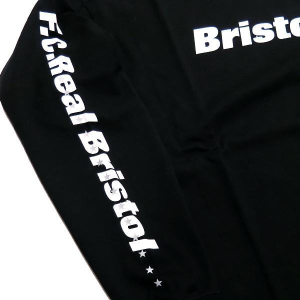 F.C.Real Bristol 21SS L/S REFLECTIVE 45STARS TEE エフシーレアルブリストル ロングスリーブ リフレクティブ 45スターズ Tシャツ ブラック F ...