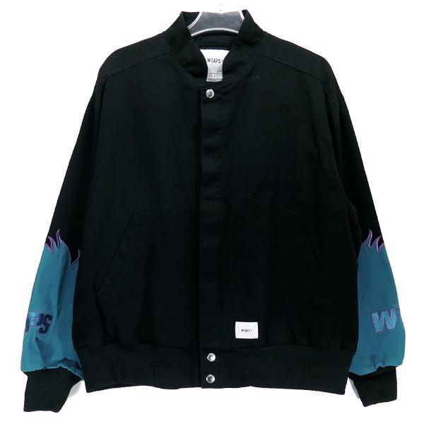 WTAPS ダブルタップス アウター 20SS DRIFTERS/JACKET.COTTON.TWILL 201BRDT-JKM04 ドリフターズ ジャケット ブラック ブルゾン ...