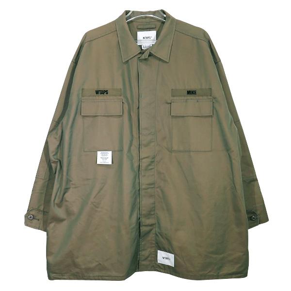 WTAPS ダブルタップス 20SS GUARDIAN/JACKET.COPO.TWILL 201WVDT-JKM04 ガーディアン ジャケット オリーブドラブ アウター : Nana ...