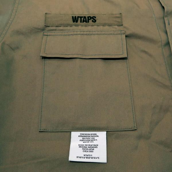 WTAPS ダブルタップス 20SS GUARDIAN/JACKET.COPO.TWILL 201WVDT-JKM04 ガーディアン ジャケット オリーブドラブ アウター : Nana ...