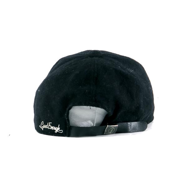 GOODENOUGH グッドイナフ 14AW FELT WOOL B.B CAP GE-148026 フェルト ウール ベースボール キャップ ブラック 帽子 : Nana ...