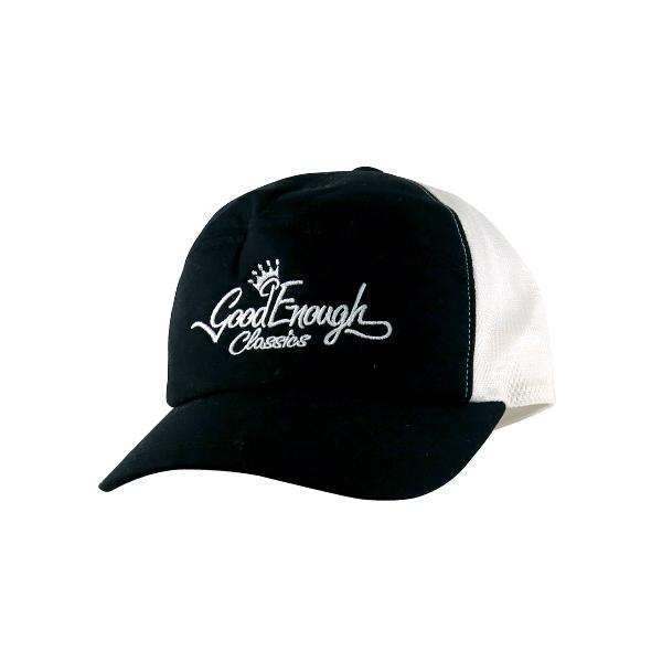 GOODENOUGH グッドイナフ 15SS CLASSICS SIDE MESH PANEL CAP GE-158001 クラシックス サイド メッシュ パネル キャップ ホワイトxブラック ...