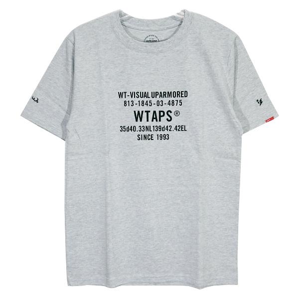WTAPS ダブルタップス 17AW HOME SIGN TEE 172PCDT-ST04S ホームサイン Tシャツ グレー ショートスリーブ カットソー 半袖 : Nana ...