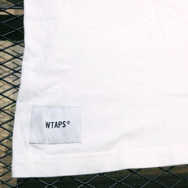 WTAPS ダブルタップス 20SS PYK.DESIGN SS 01/ TEE.COTTON 201ATDT-CSM08 デザイン ショートスリーブ Tシャツ ホワイト : Nana ...