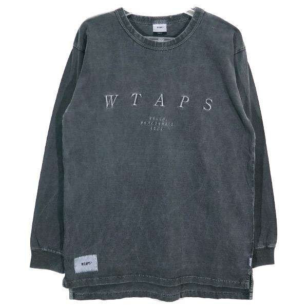 WTAPS ダブルタップス 18SS DESIGN LS SYSTEM/TEE.COTTON.LOOPWHEEL 181ATDT-CSM17 デザイン ロングスリーブ システム Tシャツ ...