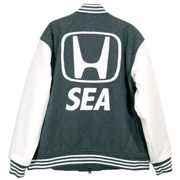WIND AND SEA ウィンダンシー x HONDA ホンダ -H- VARSITY WIND AND SEA ウィンダンシー x HONDA ホンダ -H- VARSITY