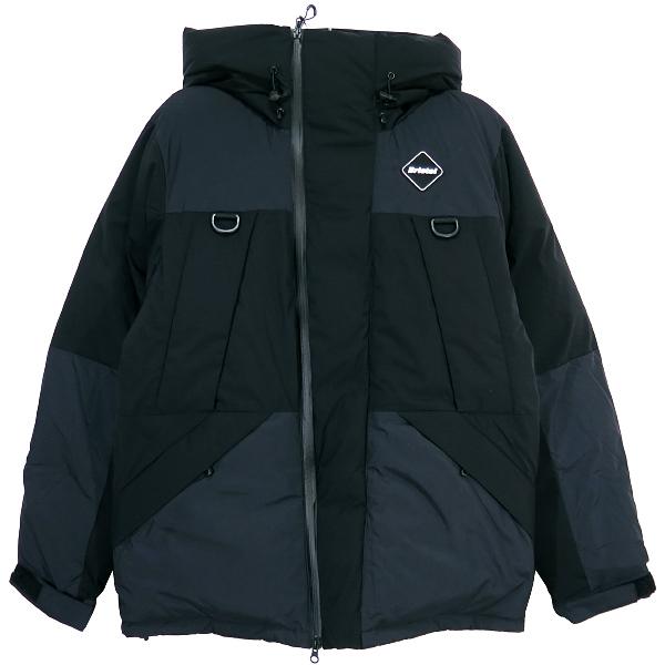 F.C.Real Bristol エフシーレアルブリストル 22AW DOWN BENCH PARKA FCRB-222042 ダウン ベンチ パーカー ブラック アウター ジャケット F.C ...