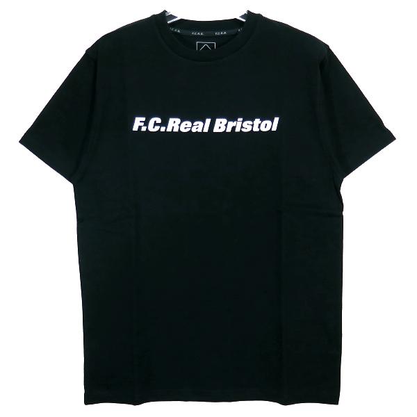 F.C.Real Bristol エフシーレアルブリストル 21SS AUTHENTIC TEAM LOGO TEE FCRB-210064 オーセンティック チーム ロゴ Tシャツ ブラック ...