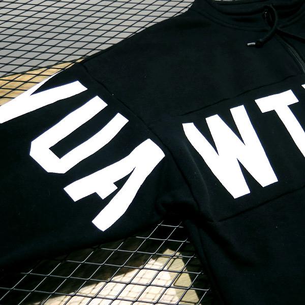 WTAPS ダブルタップス 21AW STENCIL/MID ZIP/COPO 212ATDT-CSM12 ステンシル ミッド ジップ スウェット トップス ブラック 黒 : Nana ...