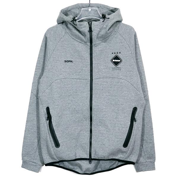 F.C.Real Bristol エフシーレアルブリストル 22SS VENTILATION HOODIE FCRB-220041 ベンチレーション フーディー グレー パーカー F.C.R ...