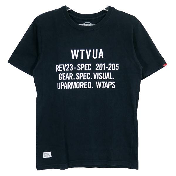 WTAPS ダブルタップス WTVUA SPEC TEE スペック Tシャツ ブラック ショートスリーブ 半袖 カットソー : Nana ...