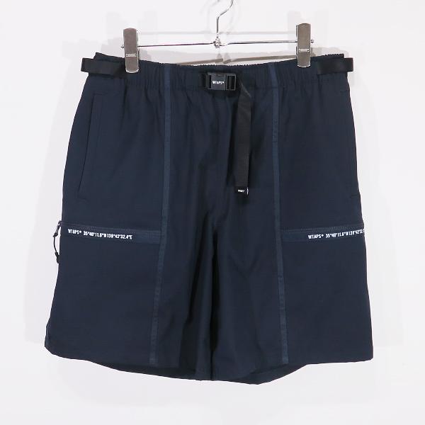WTAPS ダブルタップス 23SS SPSS2001/SHORTS/POLY.TWILL 231BRDT-PTM09 トラック ショーツ ネイビー ショート ハーフ パンツ : Nana ...