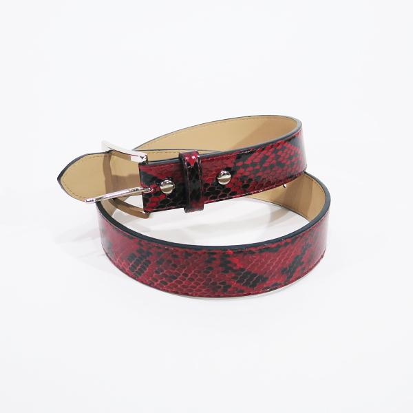 WACKO MARIA ワコマリア PYTHON LEATHER BELT WMGP-BL01 パイソン レザー ベルト レッド : Nana International - 通販 ...
