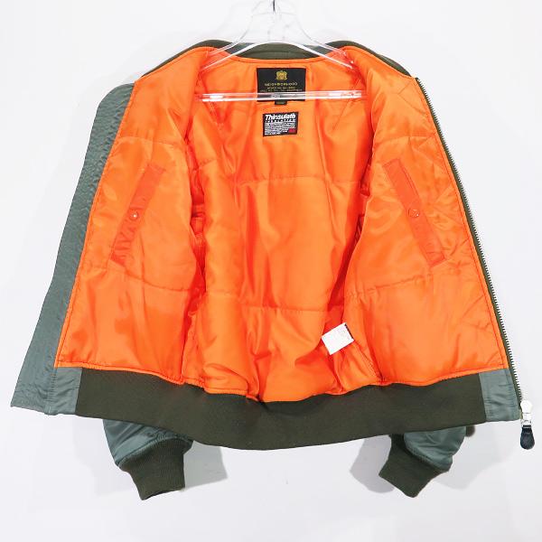 NEIGHBORHOOD ネイバーフッド 16AW MA-1/N-JKT 162SZNH-JKM04 NEIGHBORHOOD ネイバーフッド 16AW MA-1/N-JKT 162SZNH-JKM04