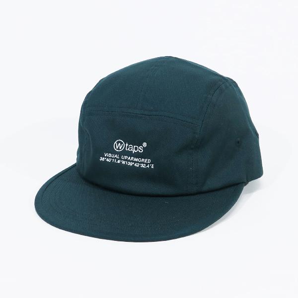 WTAPS ダブルタップス 23SS T-5 03/CAP/CTPL.TWILL.DOT SIGHT 231HCDT-HT09 5パネル キャップ ツイル ドット サイン 帽子 グリーン ...