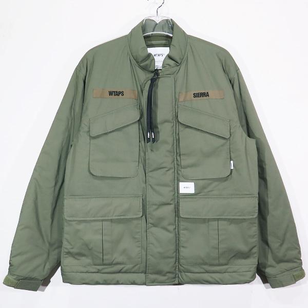 WTAPS ダブルタップス 19AW MC/JACKET.COPO.TAFFETA 192WVDT-JKM04 エムシー ジャケット コットン ポリエステル タフタ オリーブドラブ アウター ...