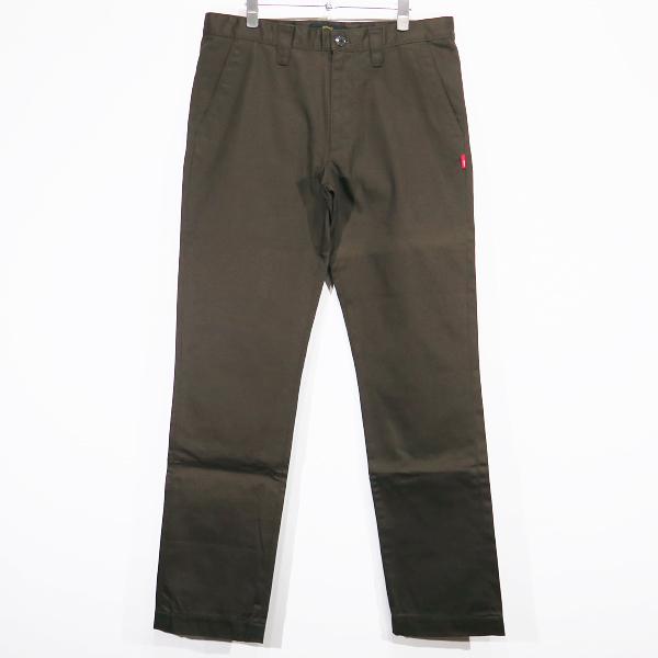 WTAPS ダブルタップス 17SSS KHAKI TIGHT/TROUSERS.COTTON.CHINO 171LTDT-PTM02 カーキ タイト トラウザーズ コットン チノ パンツ ...