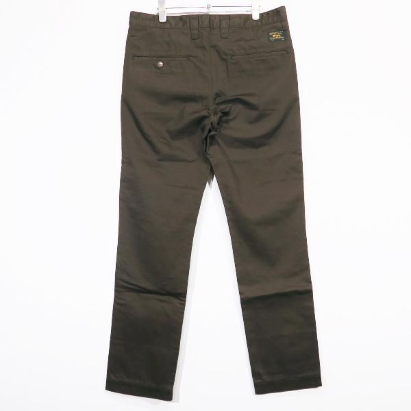 WTAPS ダブルタップス 17SSS KHAKI TIGHT/TROUSERS.COTTON.CHINO 171LTDT-PTM02 カーキ タイト トラウザーズ コットン チノ パンツ ...