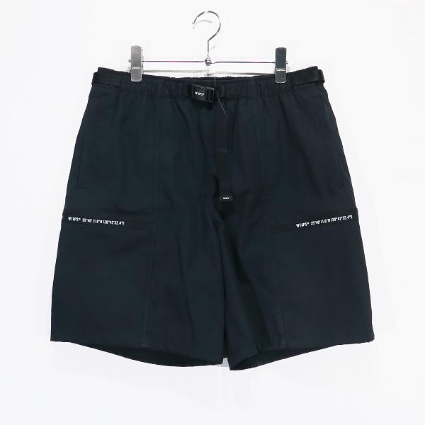 WTAPS ダブルタップス 23SS SPSS2001/SHORTS/POLY.TWILL 231BRDT-PTM09 トラック ショーツ ブラック ショート ハーフ パンツ : Nana ...