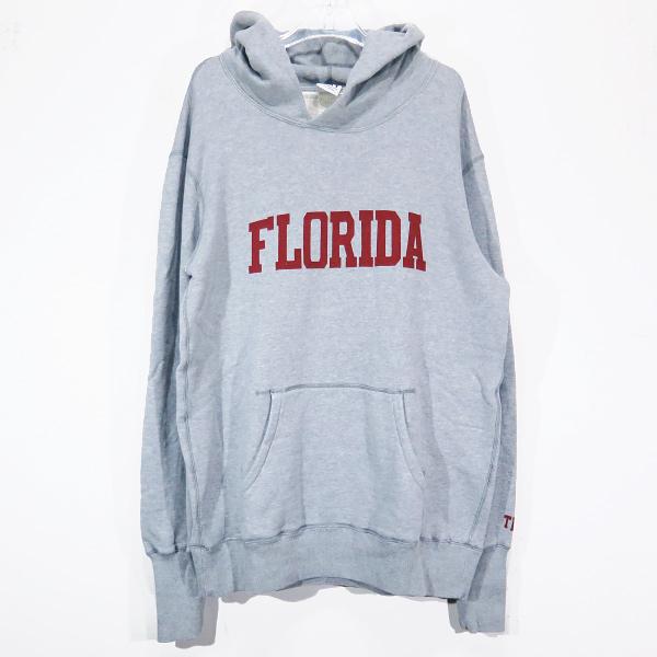 TMT ティーエムティー AMERICAN VINTAGE SWEAT PARKA (FLORIDA) TSW-F2305 アメリカン ヴィンテージ スウェット パーカ フロリダ グレー ...