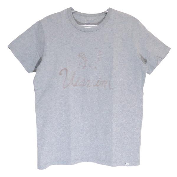 visvim ビズビム INDIAN TEE 0116105010053 ヴィズヴィム インディアン プリント Tシャツ グレー ショートスリーブ カットソー 半袖 サイズ2 : Nana ...