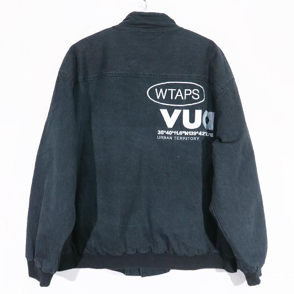 WTAPS ダブルタップス 23AW DRIFTERS/JACKET/COTTON.DENIM.PROTECT ドリフターズ ジャケット コットン デニム プロテクト ブラック アウター ...