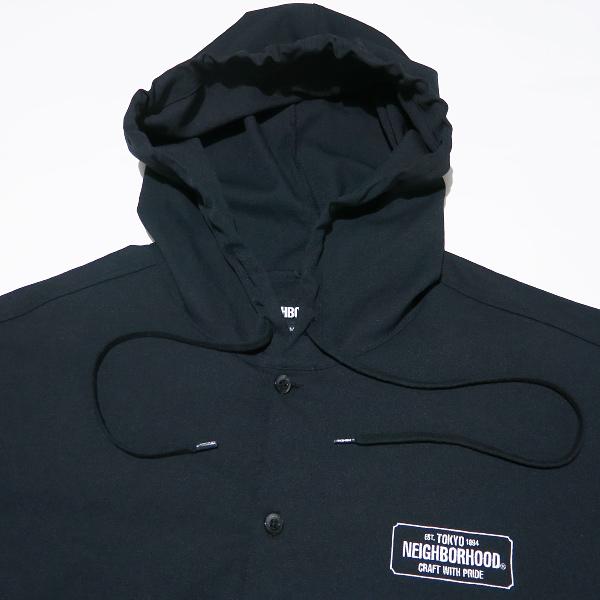 NEIGHBORHOOD ネイバーフッド 24SS HOODED SHIRT LS 241AQNH NEIGHBORHOOD ネイバーフッド 24SS HOODED SHIRT LS 241AQNH