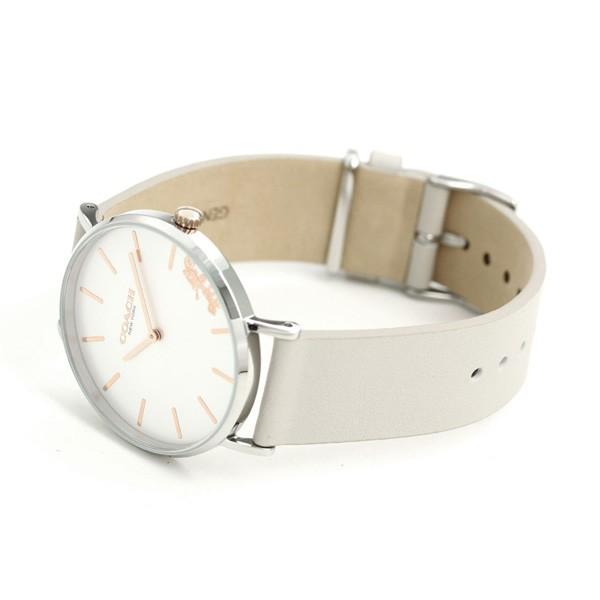 COACH コーチ 時計 レディース 36mm シルバー グレー 革ベルト 14503116 ペリー 腕時計 ブランド : 腕時計のななぷれ ...