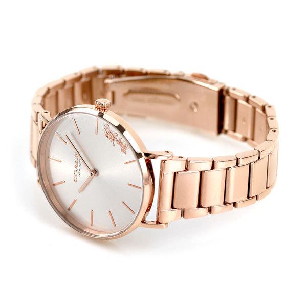 COACH コーチ 時計 レディース ペリー 36mm 腕時計 14503576 シルバー ピンクゴールド : 腕時計のななぷれYahoo!店 ...