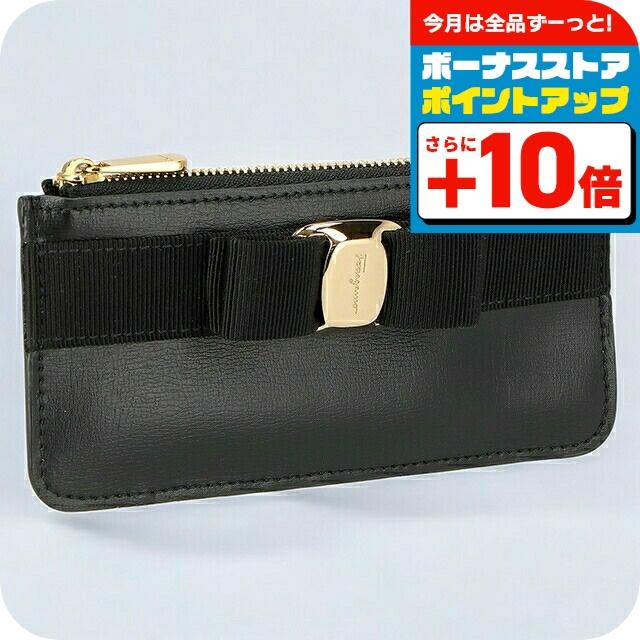 FERRAGAMO（フェラガモ） コインケース レディース ブランド Ferragamo 22E010CALF NER 734 494 ブラック : 腕時計のななぷれYahoo!店 - 通販 ...