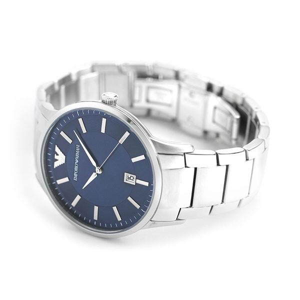 EMPORIO ARMANI エンポリオ アルマーニ 時計 メンズ 腕時計 ブランド AR11180 レナト 43mm ブルー : 腕時計の ...
