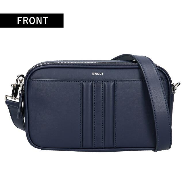 Bally バリー ショルダーバッグ メンズ ブランド BALLY MYTHOS クロスボディバッグ 2WAY 6310496 ネイビーブルー ...