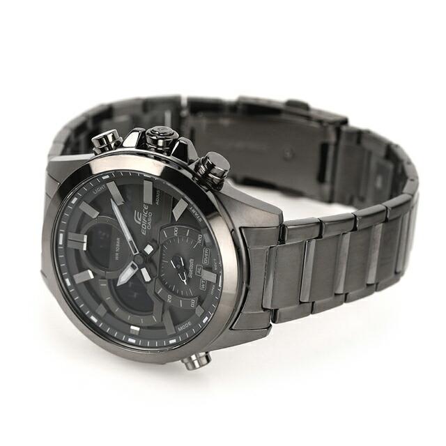 EDIFICE（CASIO） エディフィス EDIFICE ECB-30DC-1B スマートフォンリンクモデル Bluetooth 海外モデル メンズ 腕時計 ブランド カシオ casio ...