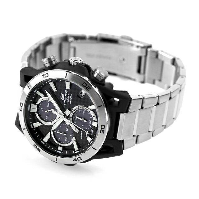 EDIFICE（CASIO） エディフィス EDIFICE ソーラー EQS-960D-1AV サスペンション 海外モデル メンズ 腕時計 ...
