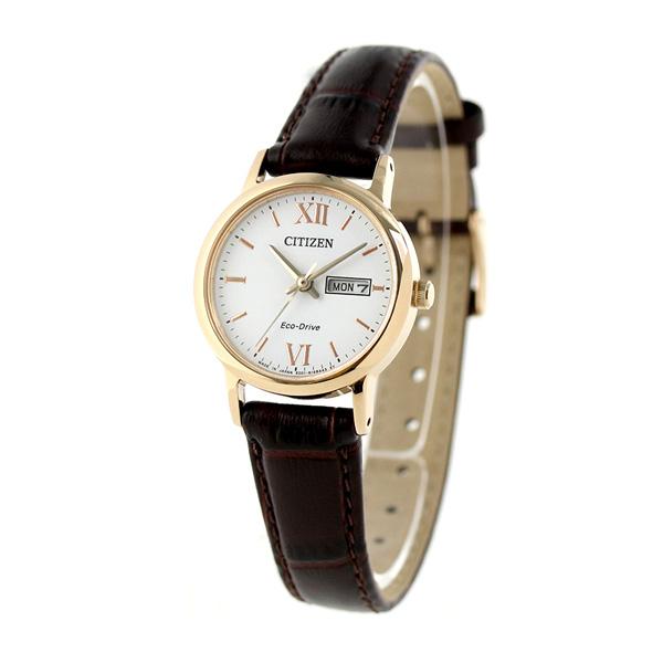 CITIZEN COLLECTION シチズン エコドライブ ソーラー デイデイト レディース 腕時計 ブランド EW3252-07A : 腕 ...