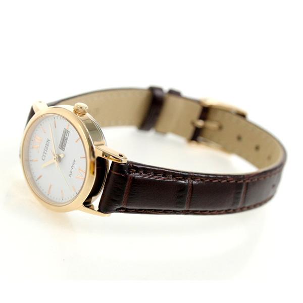 CITIZEN COLLECTION シチズン エコドライブ ソーラー デイデイト レディース 腕時計 ブランド EW3252-07A : 腕 ...