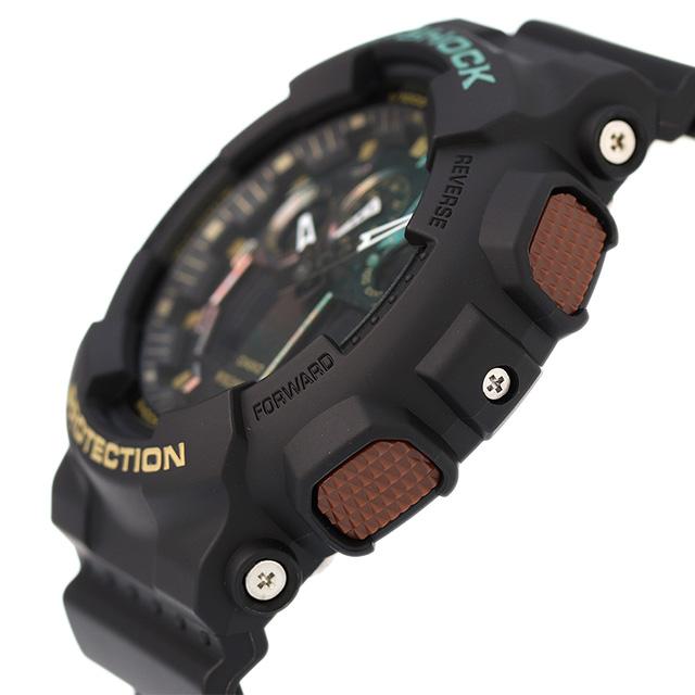 G-SHOCK gショック ジーショック GA-100RC-1A メンズ 腕時計 ブランド カシオ アナデジ ブラック スチールブラウン 黒 ...
