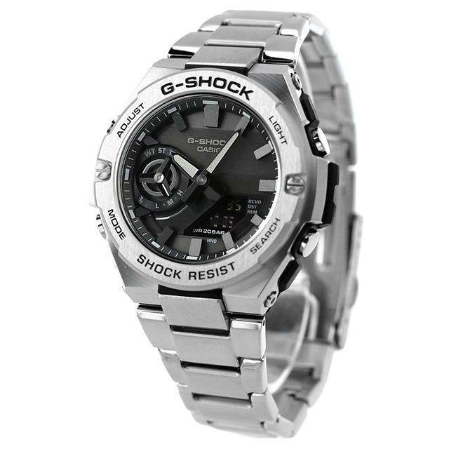 毎日さらに+10倍 gショック ジーショック G-SHOCK ソーラー GST-B500D-1A1 Gスチール GST-B500 ワールドタイム メンズ 腕時計 ブランド ブラック カシオ ...