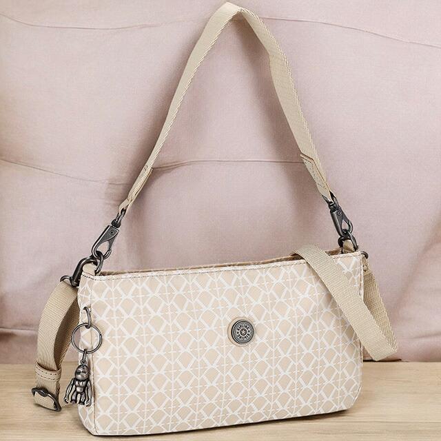 kipling キプリング ショルダーバッグ レディース ブランド Kipling KI3256R63 シグネチャーベージュ : 腕時計のななぷれYahoo!店 - 通販 - Yahoo!ショッピング