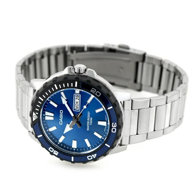 CASIO カシオ チープカシオ クォーツ 電池式 MTD-125D-2A1V スタンダード 海外モデル メンズ チプカシ 腕時計 ブランド ...