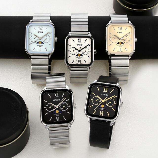 カシオ CASIO MTP-M305 スタンダード チプカシ ムーンフェイズ 海外モデル メンズ 腕時計 ブランド アナログ 選べるモデル ...