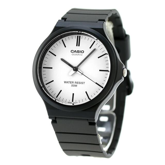 スタンダード（CASIO） カシオ CASIO MW-240-7EV スタンダード 海外モデル メンズ 腕時計 ブランド casio アナログ ホワイト ブラック 黒 : 腕時計のななぷれ ...