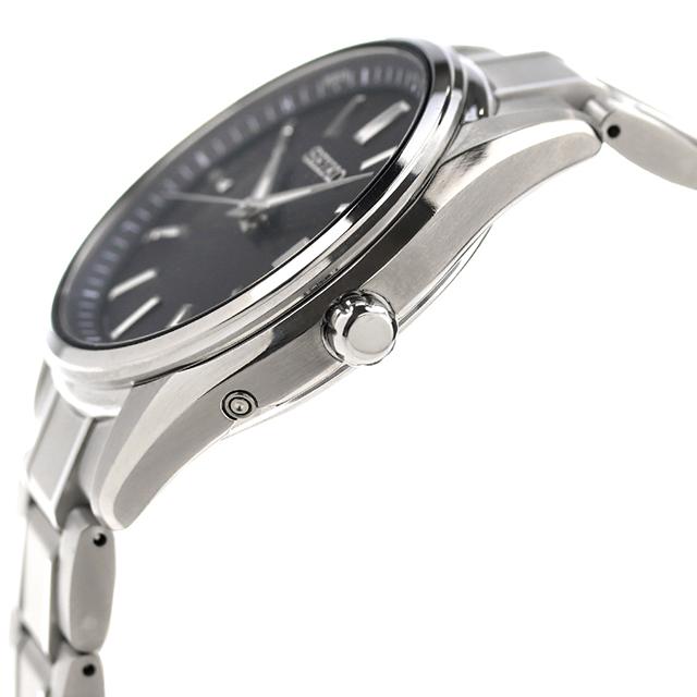 SEIKO SELECTION セイコーセレクション プレミアム ソーラー電波 腕時計 ブランド メンズ 限定モデル チタン SBTM341 ...