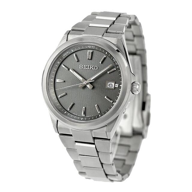 SEIKO SELECTION セイコーセレクション Sシリーズ ステンレス製 電波ソーラー 腕時計 ブランド メンズ SBTM347 ...