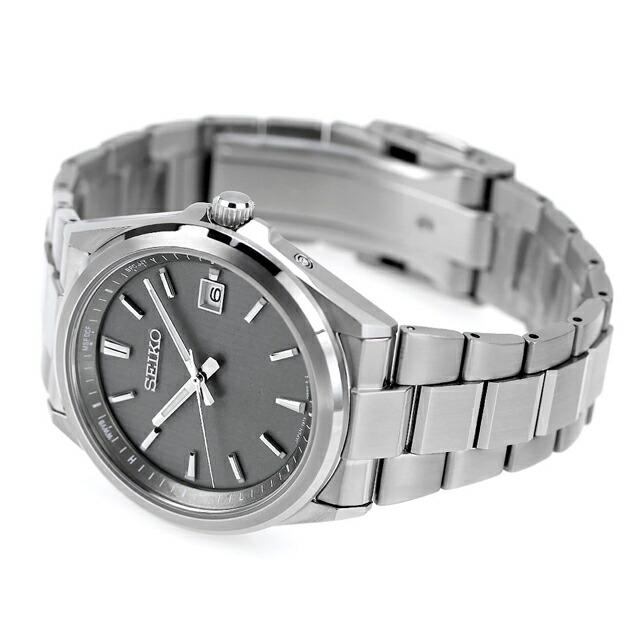 SEIKO SELECTION セイコーセレクション Sシリーズ ステンレス製 電波ソーラー 腕時計 ブランド メンズ SBTM347 ...